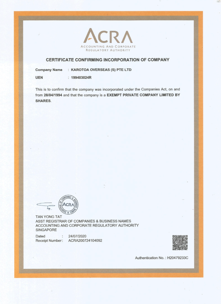 Accreditations & Certifications